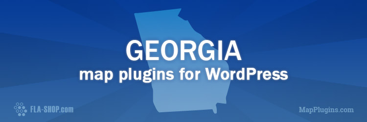 Free Interactive Georgia Map for WordPress