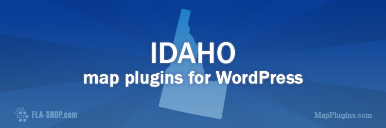 Free Interactive Idaho Map for WordPress