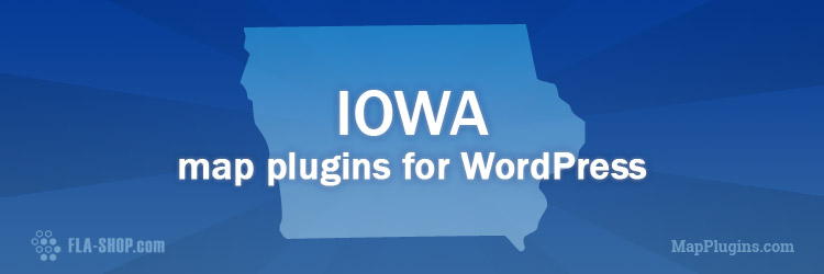 Free Interactive Iowa Map for WordPress