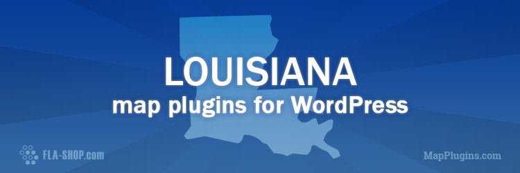 Free Interactive Louisiana Map for WordPress