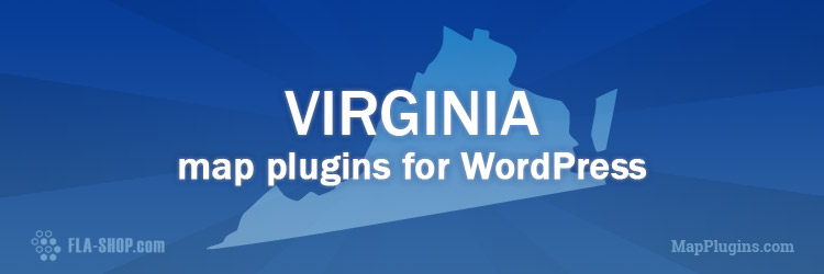 Free Interactive Virginia Map for WordPress
